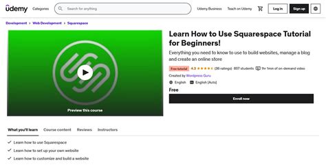 10 Best Squarespace Online Courses And Classes TangoLearn