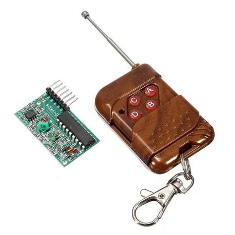 4 Channel Wireless Four Button RF Remote Control Transceiver Module 315Mhz Rytronics In