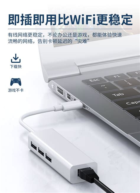 usb转网口rj45千兆免驱扩展器网卡转接器宽带拓展坞usb扩展坞 阿里巴巴