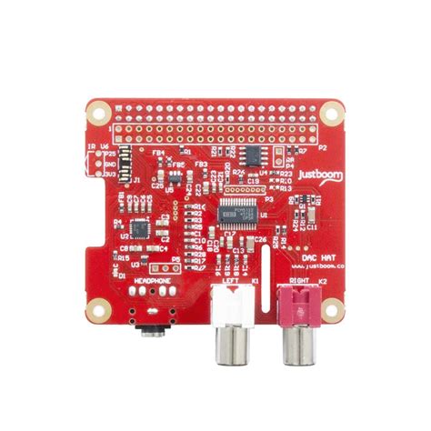 JustBoom DAC HAT For The Raspberry Pi Buy In Australia CE Core Electronics