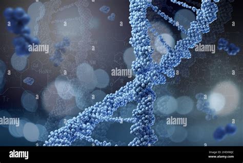 Dna Double Helix Genetic Information Dnas Double Helixs Genetic Informations Stock Photo