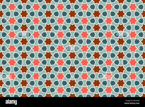 Arabic Wallpaper Pattern Islamic Mosaic Eastern Pattern Vector Illustration Of Abstract