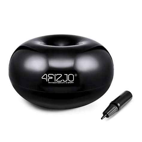 Мяч для фитнеса (пончик) 4FIZJO Air Ball Donut 50 x 27 см Anti-Burst ...