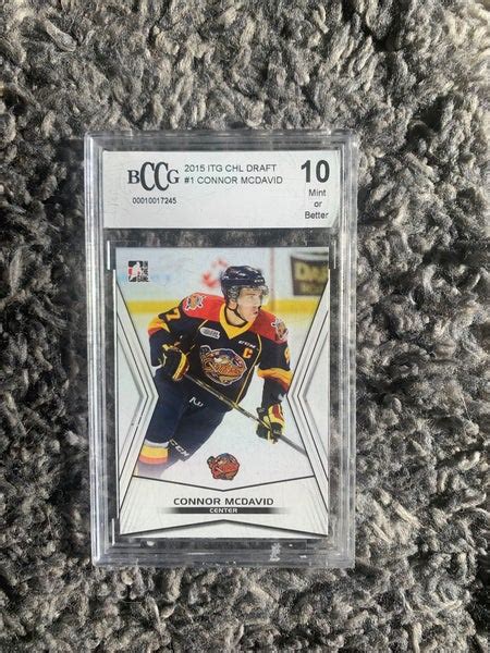 2015 Igt Chl Draft 1 Connor Mcdavid Sidelineswap Buy And Sell On Sidelineswap