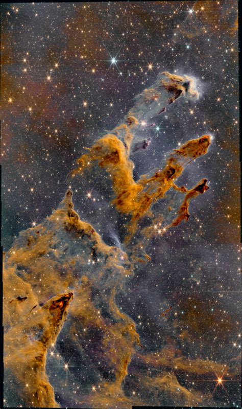 M16 Ngc 6611 And The Pillars Of Creation A James Webb Space
