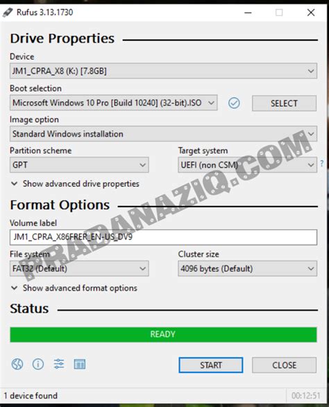 tutorial membuat usb bootable menggunakan rufus pradanaziq