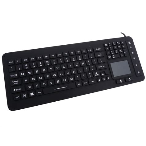 Industrial Silicone Full Size Backlit Keyboard