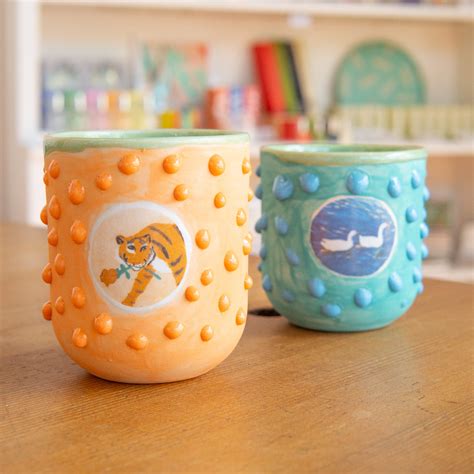 Juice Ceramics Gloopy Cup Various Mantel