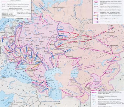 Гражданская война в россии 1918 1922 контурная карта - Фото подборки 3
