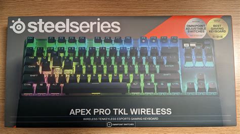 SteelSeries Apex Pro TKL Wireless Keyboard