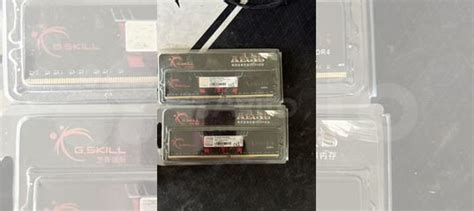 Оперативная память Ddr4 16gb 3200 G Skill купить в Хабаровске Электроника Авито