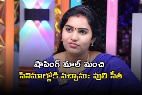 షాపింగ్ మాల్ నుంచి సినిమాల్లోకి వచ్చాను పులి సీత