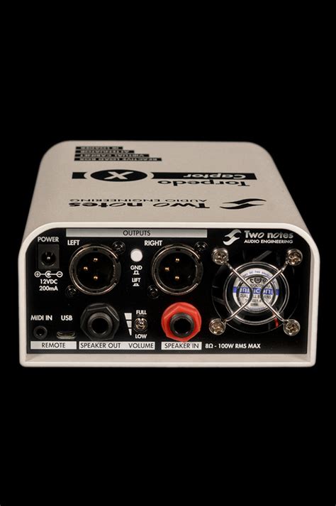 two notes torpedo captor x reactive load box woodstock guitars