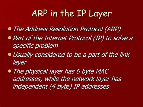 PPT Connecting The Network Layer To Data Link Layer PowerPoint Presentation ID