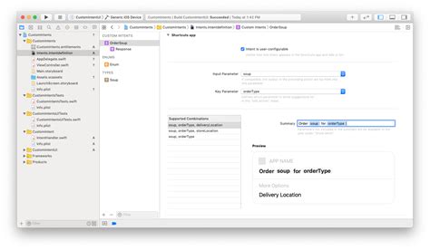 adding user interactivity with siri shortcuts and the shortcuts app