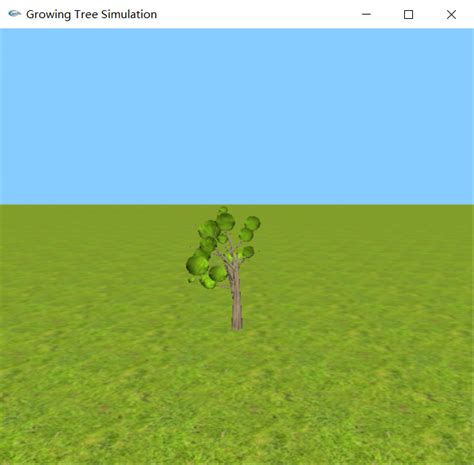 Opengl 模拟树的生长 Opengl好例子 Opengl 模拟树的生长 Opengl好例子