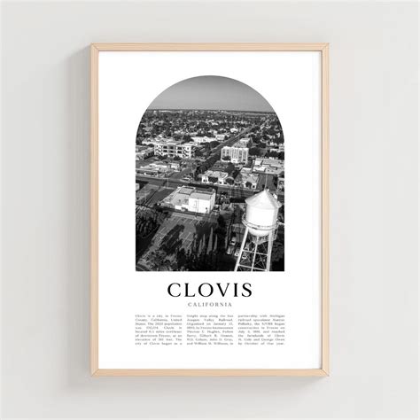 Clovis Travel Poster Clovis Print Clovis Wall Art Travel Print