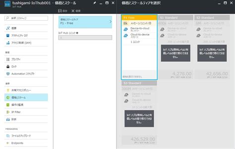 Iot Hub の作成