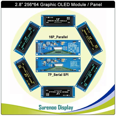 OLED Display Graphic LCD Module With SSD Controller