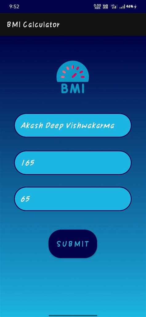 GitHub Adv BMI Calculator
