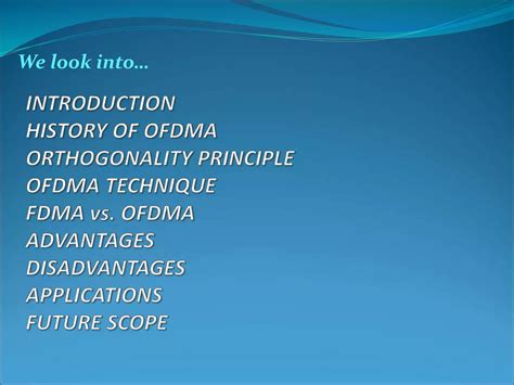 OFDMA Orthogonal Frequency Division Multiple Access PPT By PREM KAMAL PPT