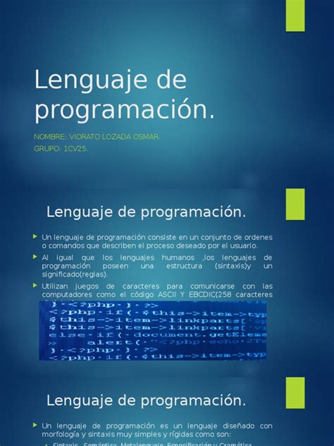 Lenguaje De Programacion Pdf Paradigmas De Programación Lenguaje De Programación