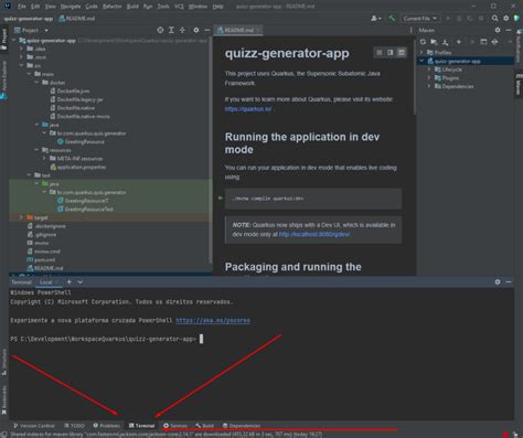 criando e configurando um projeto em quarkus lambda3