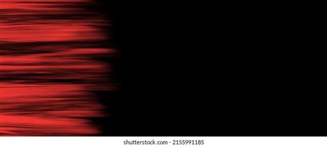 Horizontal Red Lines On Black Background Stock Illustration
