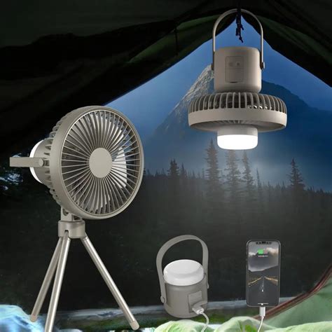 Camping Fan Light 8000mah Kentfaith Kandf Concept