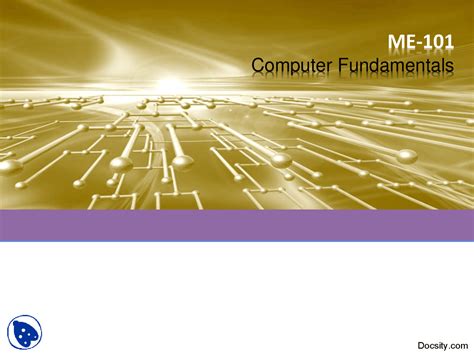 Programming Language Programs Computer Fundamentals Lecture Slides