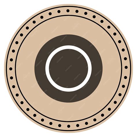 Круглый круг логотип графический символ круглый абстрактный