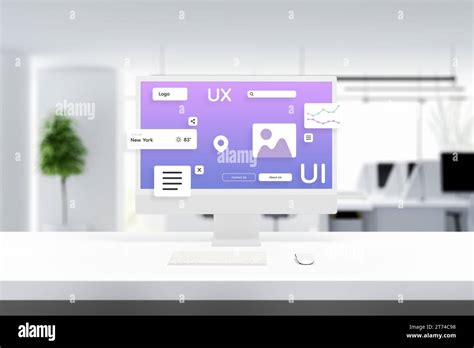 User Interface And Experience Modules Of A Web Page Or App Hover On An