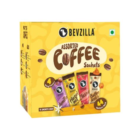 Bevzilla Assorted Premium Instant Coffee Price Buy Online At ₹209 In