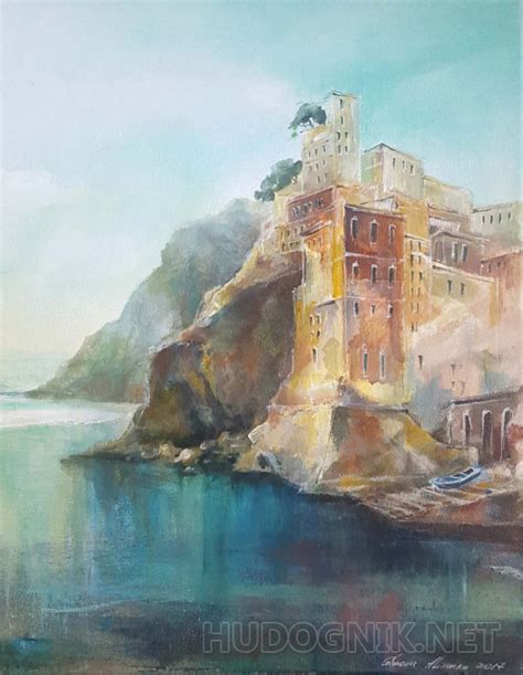 Картина Чинкветерре Размеры 30x40 Год 2017 Цена 24208 рублей