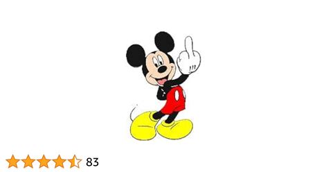 Mickey Mouse Flipping The Finger