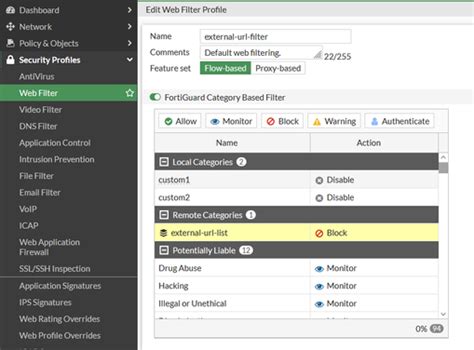 Technical Tip Configuring A Custom External Threa Fortinet Community