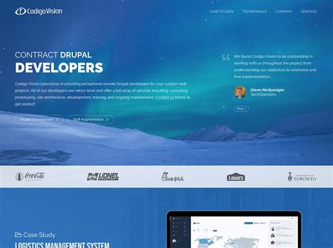 Best Drupal Websites Web Design Inspiration Page