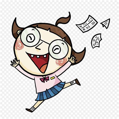 奔跑的女孩PNG图片素材下载 图片编号qpaaxkap 免抠素材网