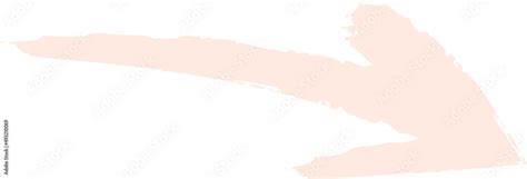 Hand Drawn Arrow Pointing Cute Element Stock Vector Adobe Stock