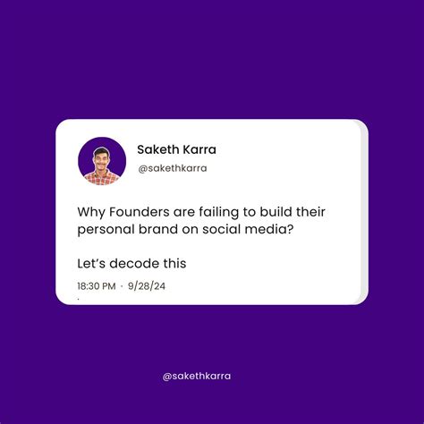 saketh karra on linkedin founder s fail to market their business and