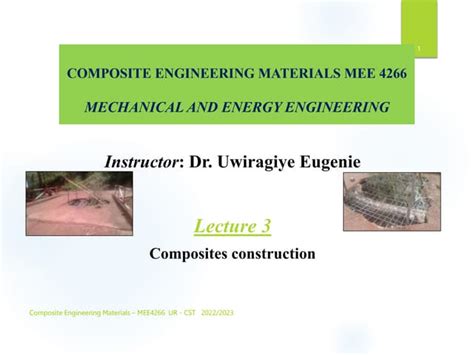 Lecture 3 Composites Construction 1pptx