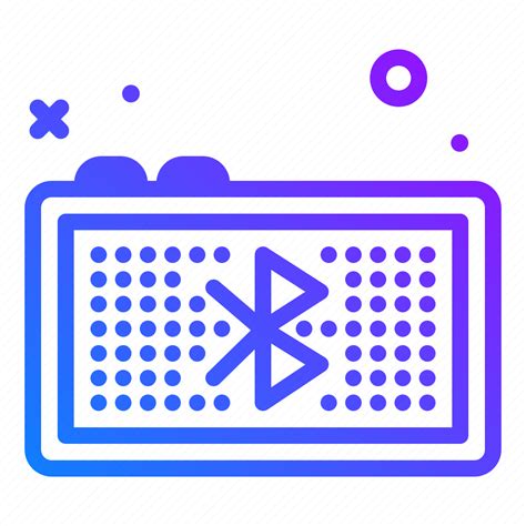 Bluetooth Speaker Multimedia Sounds Icon Download On Iconfinder