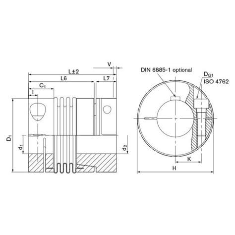 Metal Bellows Coup­lings Gwb Pka Dai Hong Phat Corp Ringfeder Vietnam