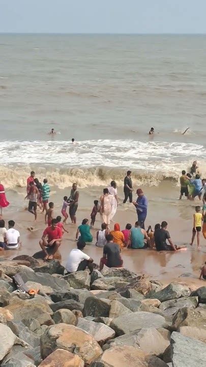 Digha Beautiful Sea Beach 🌊⛱️ Afternoon Wonderful Weather 🌞 Shortvideo Viralshort