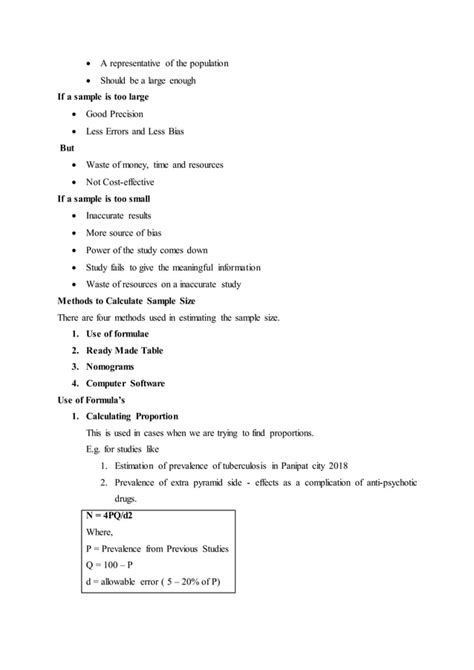 Sample Size Determination Docx