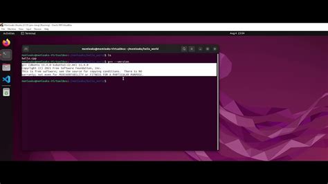 C Dev Env Setup 1 Gccg Hello World Application From Linux