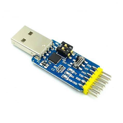 Cp2102 Usb 2 0 к Uart Ttl 5 контактный соединительный модуль последовательного преобразователя