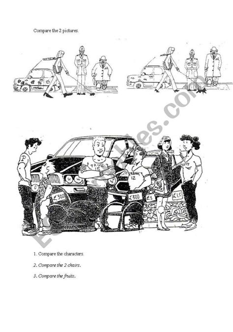 English Worksheets Comparing People And Things Esl Lesson Plans Esl