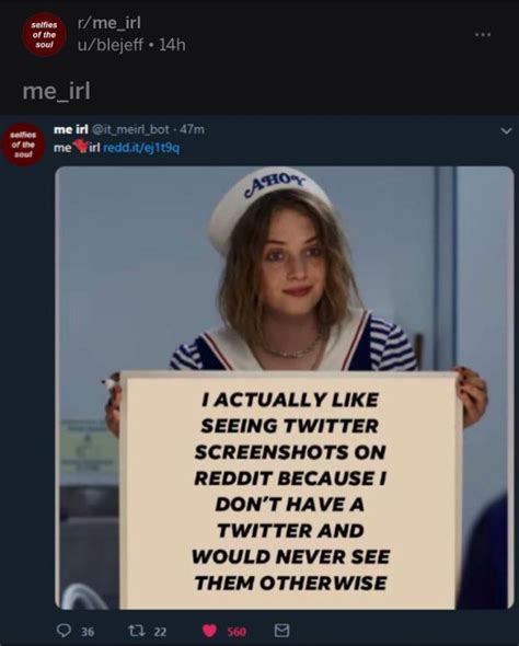 Me Irl Bot On Tumblr