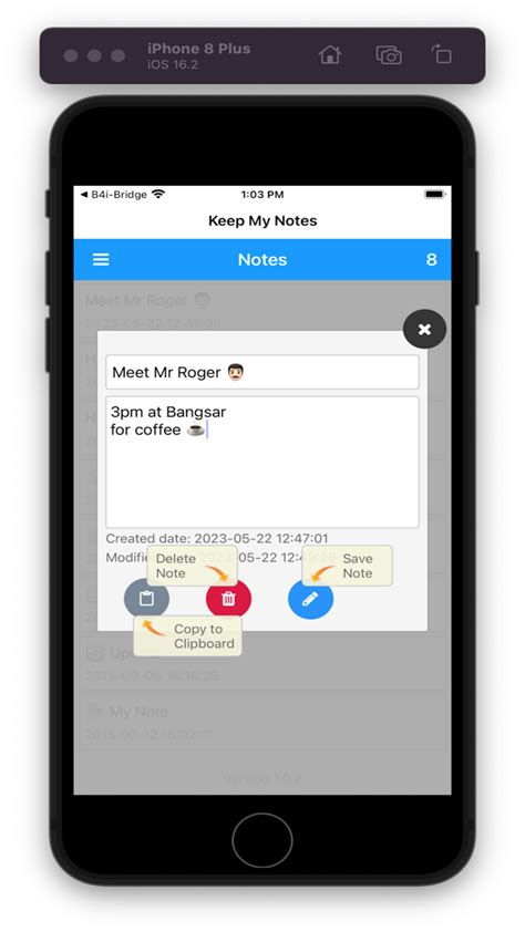 Keep My Notes B4x Programming Forum